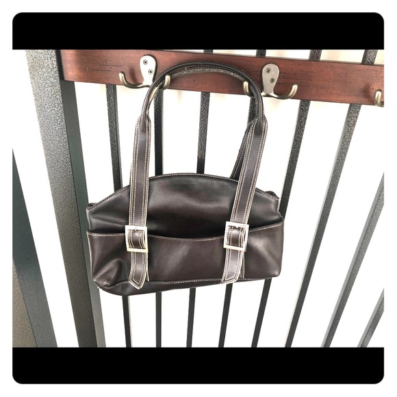 Bags | Cute Dark Chocolate Brown Satchel Purse | Poshmark